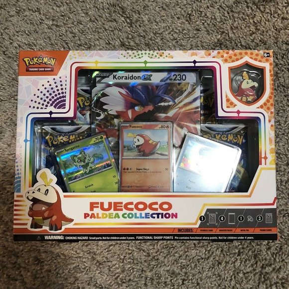 Pokemon | Toys | Pokemon Tcg Paldea Collection Fuecoco Box Scarlet ...